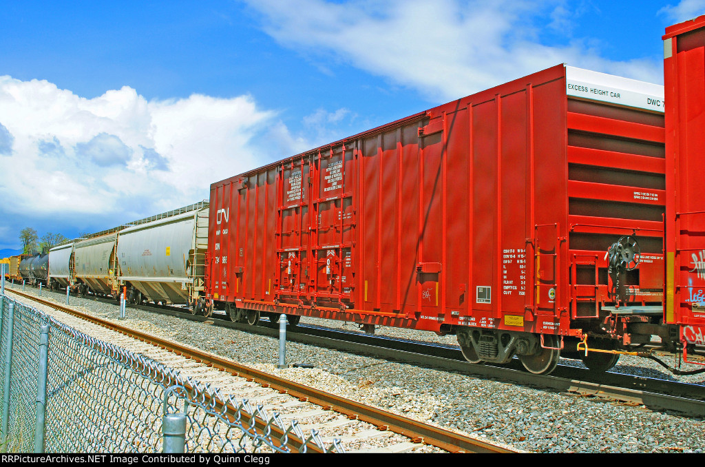 CLEAN LOOKING CANADIAN NATIONAL BOXCAR.
